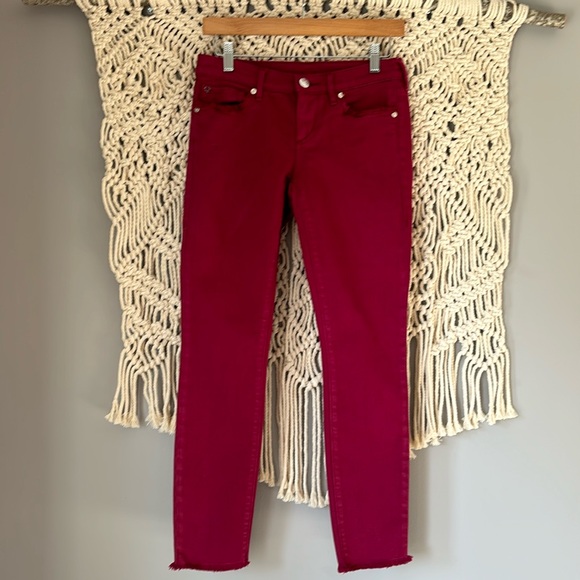 True Religion | Jeans | True Religion Casey Maroon Low Rise Super ...
